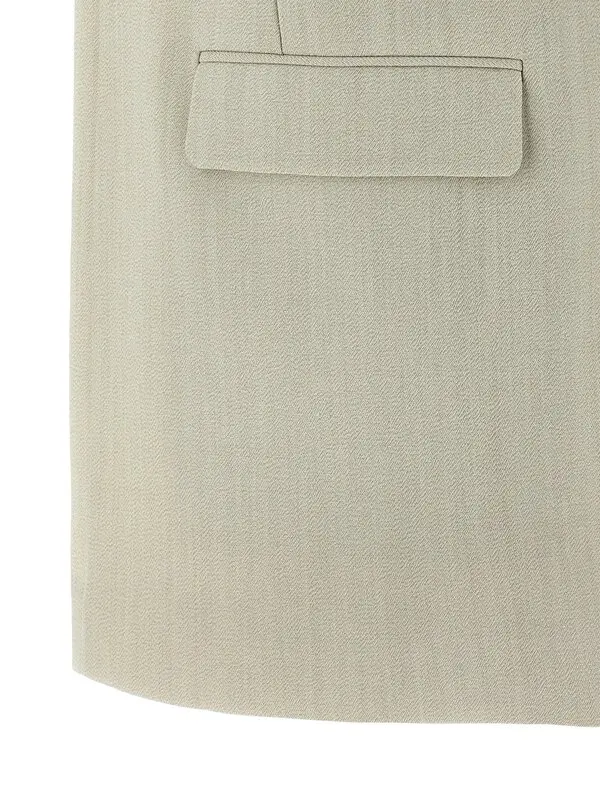 GOLDEN GOOSE Nicole Vest - Cream
