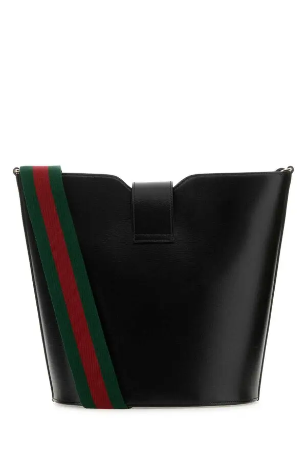 Gucci Leather Small Bucket Bag