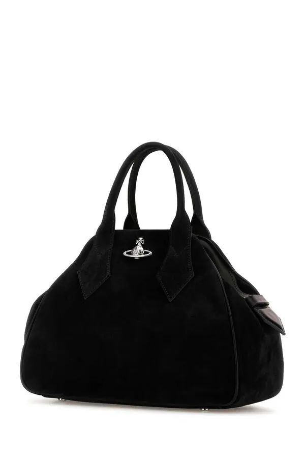 VIVIENNE WESTWOOD Suede Medium Yasmine Handbag
