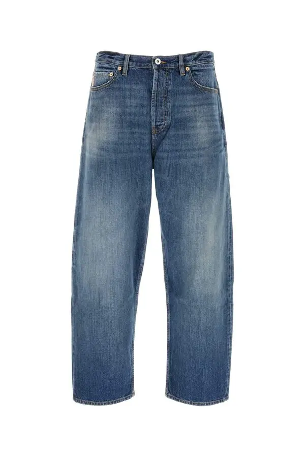 Valentino Garavani Denim Wide-leg Jeans