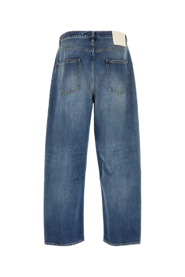 Valentino Garavani Denim Wide-leg Jeans - Blue