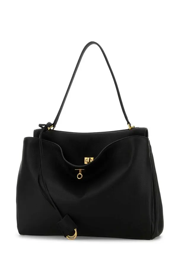 Balenciaga Leather Large Rodeo Handbag