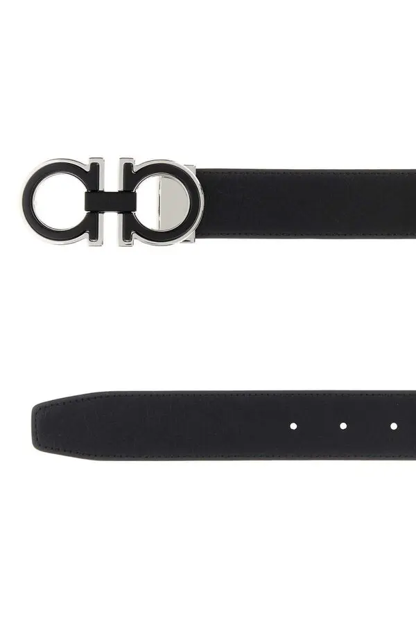 FERRAGAMO Leather Reversible Belt