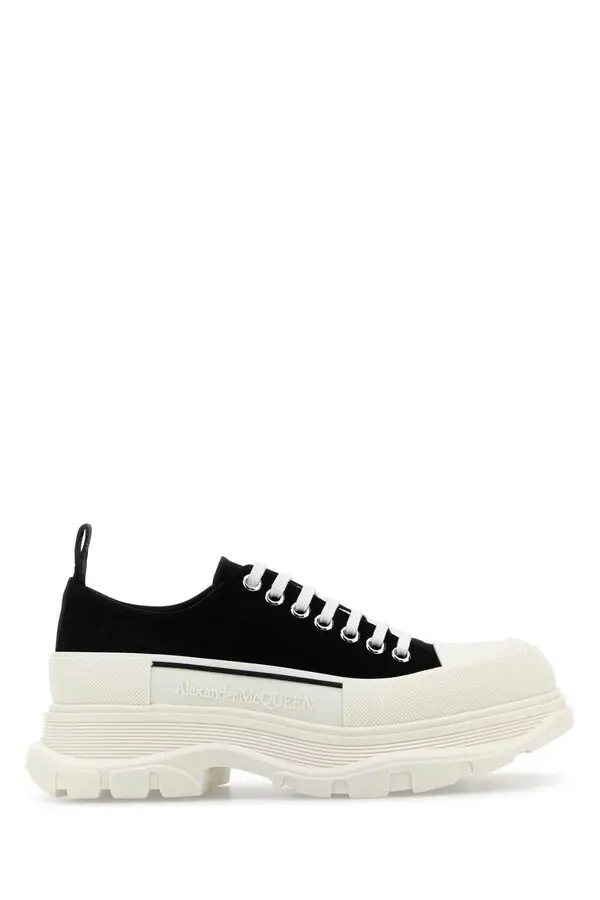 Alexander McQueen Canvas Tread Slick Sneakers
