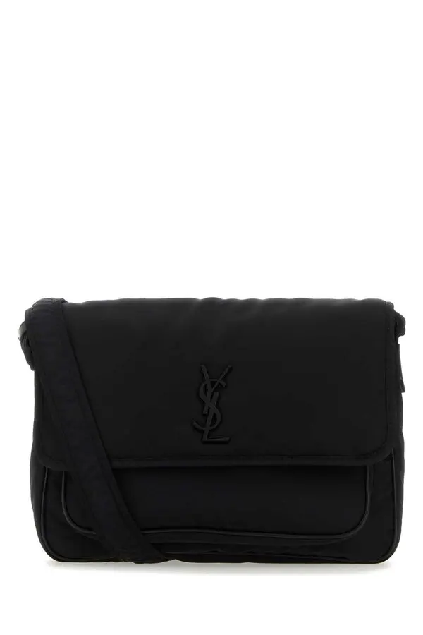 Saint Laurent Nylon Niki Crossbody Bag - Black