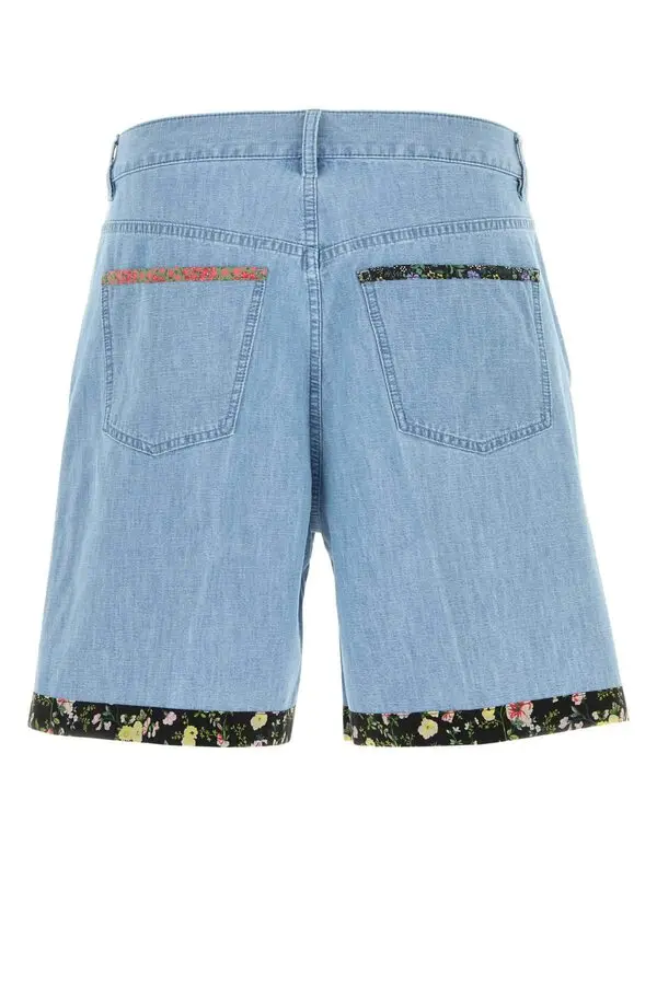 Valentino Garavani Denim Bermuda Shorts