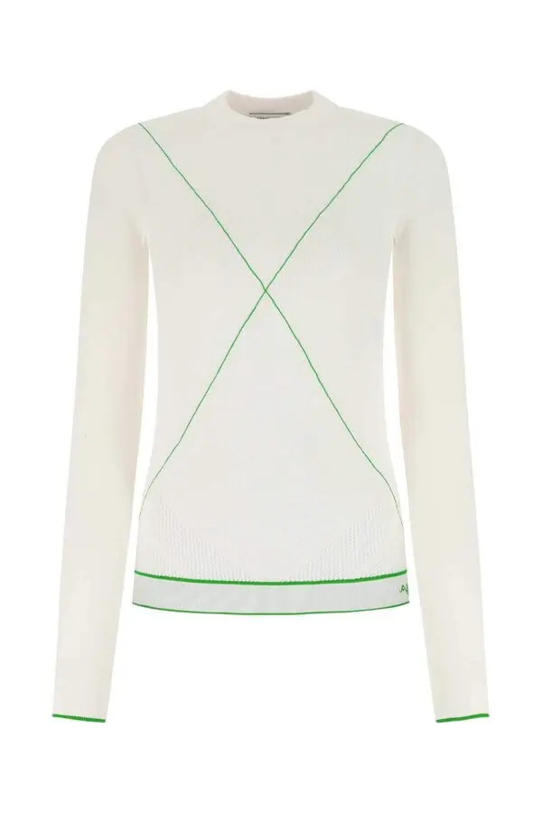 Bottega Veneta Viscose Blend Sweater - White