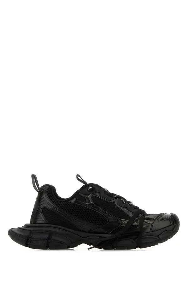 Balenciaga Mesh And Rubber 3xl Sneakers - Black