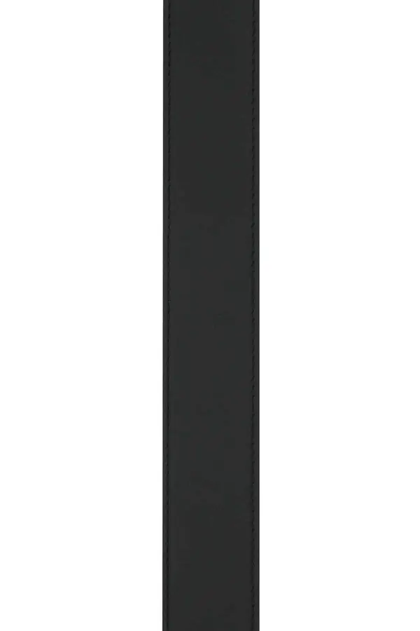 FERRAGAMO Leather Belt - Black
