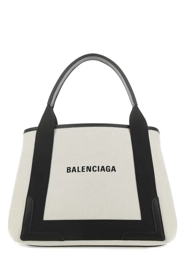 Balenciaga Two-tone Canvas Handbag - Multicolor