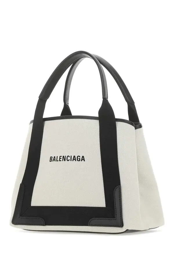 Balenciaga Two-tone Canvas Handbag - Multicolor