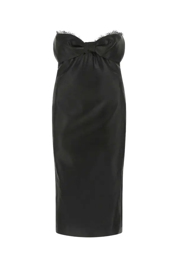 Saint Laurent Satin Dress