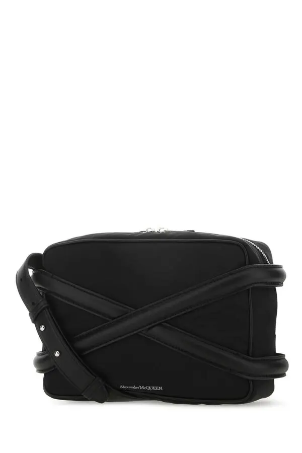 Alexander McQueen Nylon Harness Crossbody Bag