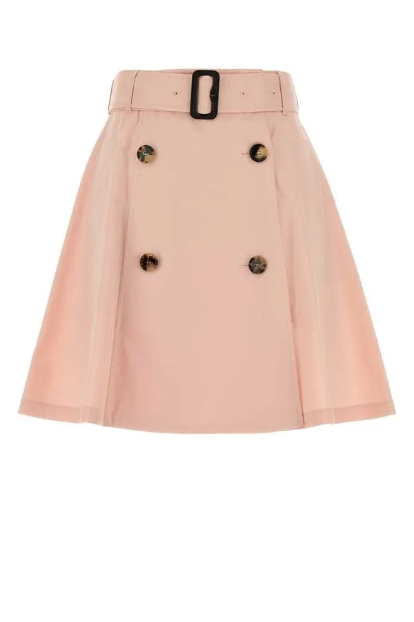 Burberry Cotton Skirt - Pink