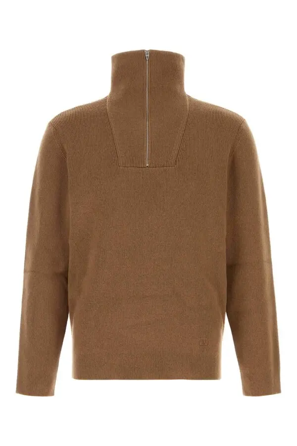 Valentino Garavani Virgin Wool Sweater - Brown