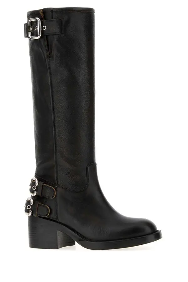Chloé Leather Dakota Boots