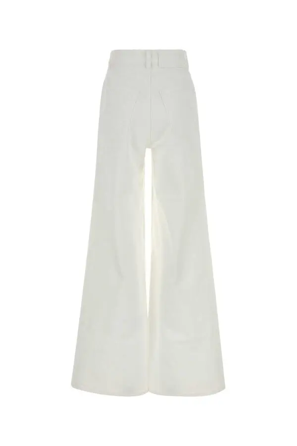 Alaïa Denim Wide-leg Jeans