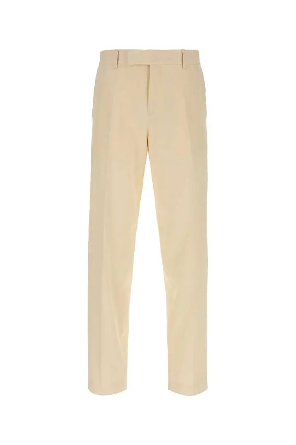 Fendi Cream Gabardine Pant