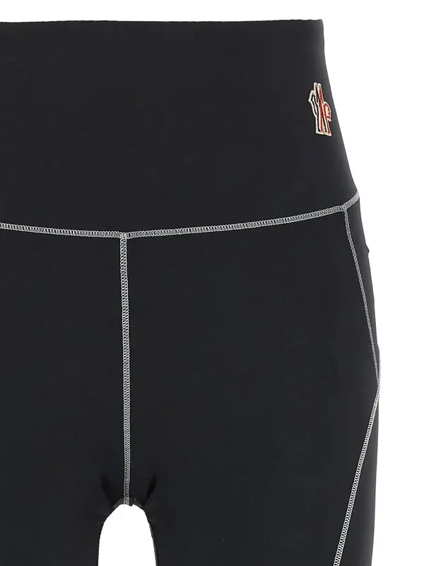 Moncler Logo Patch Leggings