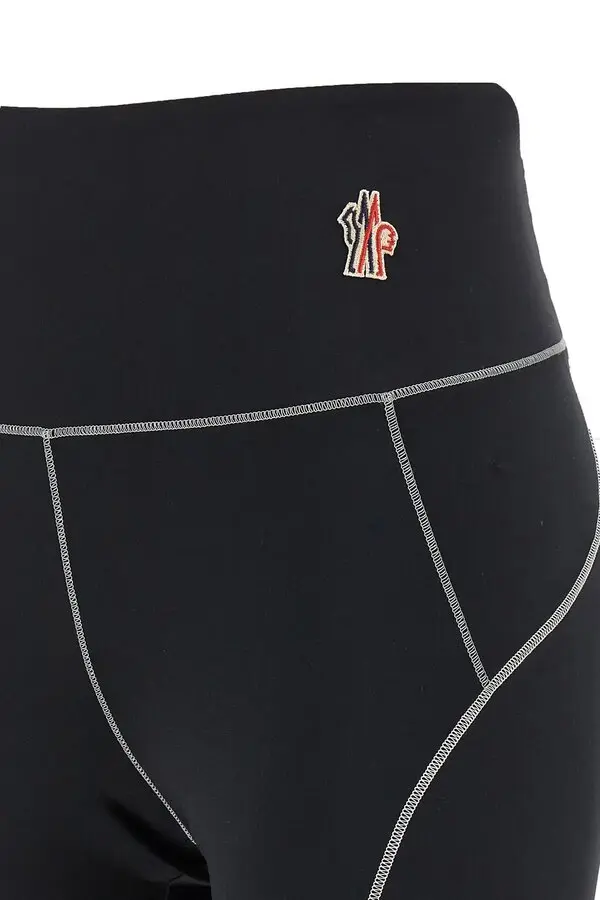 Moncler Logo Patch Leggings