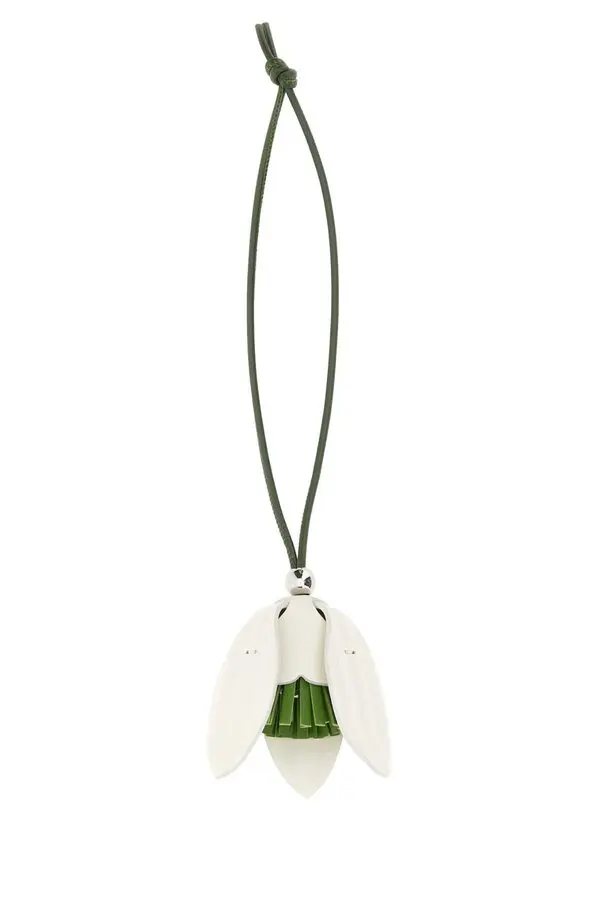 JW Anderson Two-tone Leather Snowdrop Charm