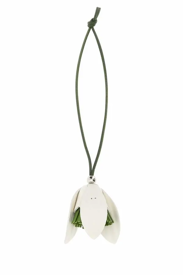 JW Anderson Two-tone Leather Snowdrop Charm - Multicolor