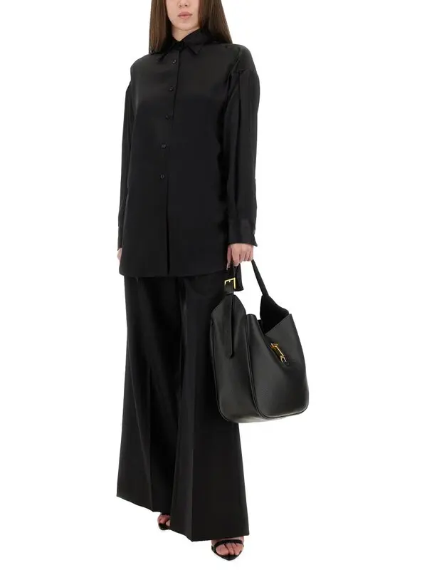 TOM FORD Stretch Silk Satin Shirt