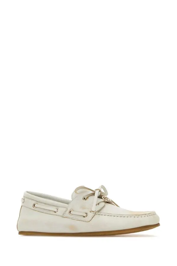 Gucci Camel Leather Loafers
