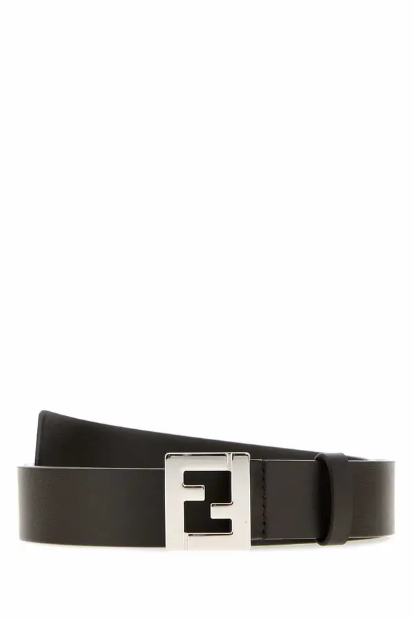 Fendi Leather Belt - Brown