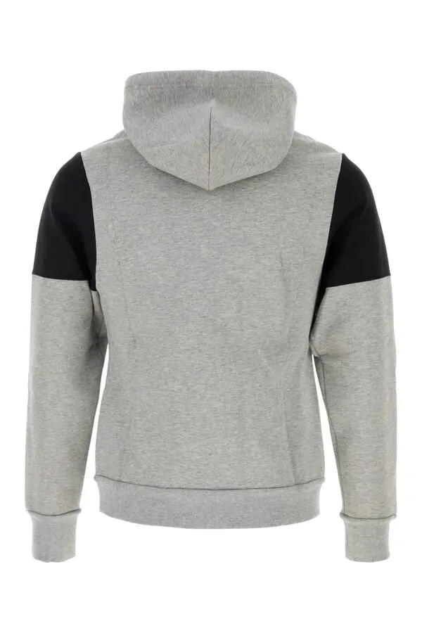 Balenciaga Cotton Zip-up Hoodie - Gray