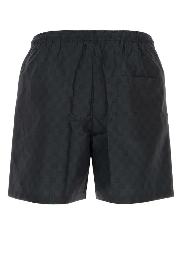 Gucci Printed Polyester Swimming Shorts