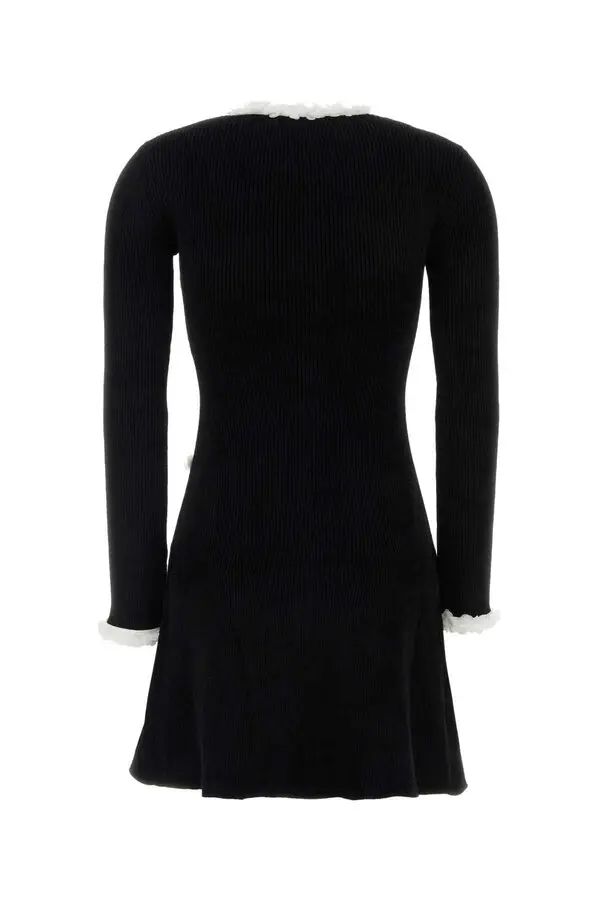 SELF-PORTRAIT Chenille Mini Dress