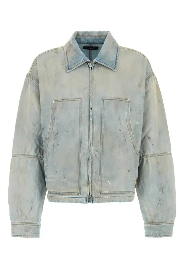 Amiri Denim Work Jacket - Multicolor
