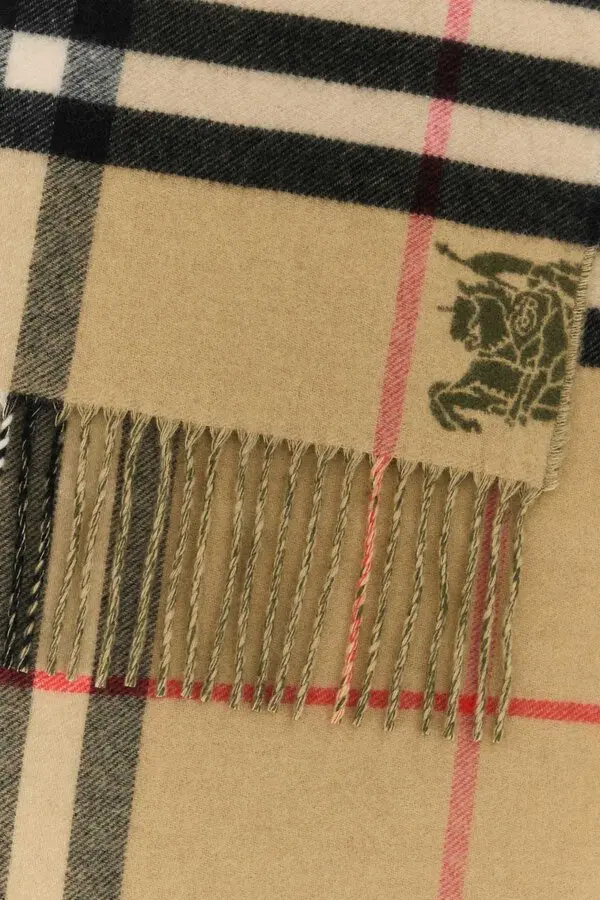Burberry Embroidered Cashmere Scarf