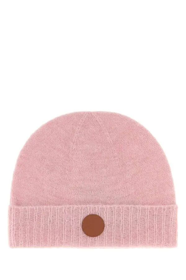 VIVIENNE WESTWOOD Alpaca Blend Fluffy Beanie Hat - Pink