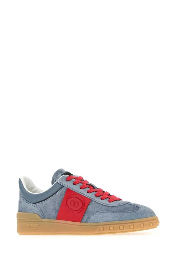 Valentino Garavani Suede Upvillage Sneakers - Blue