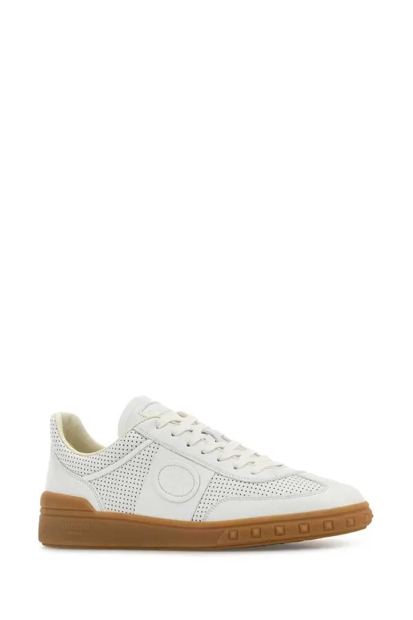 Valentino Garavani Nappa Leather Upvillage Sneakers - White