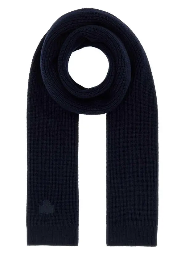 Isabel Marant Étoile Midnight Wool Enolia Scarf - Blue