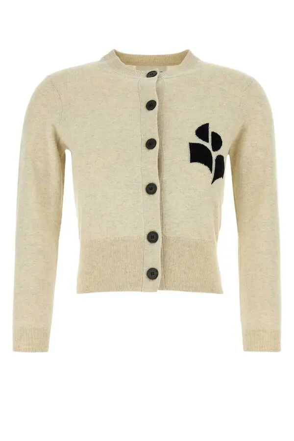 Isabel Marant Étoile Cotton Blend Newton Cardigan - Yellow