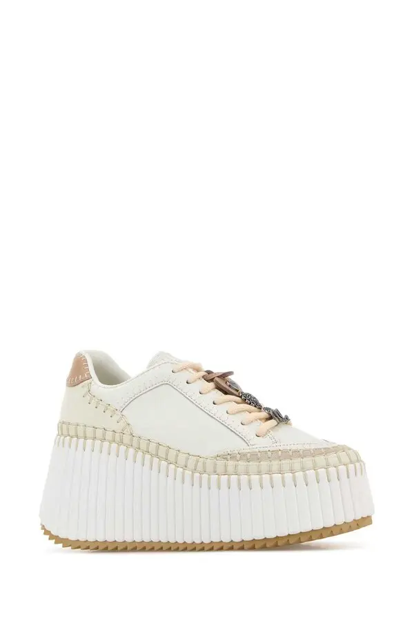 Chloé Leather Nama Sneakers