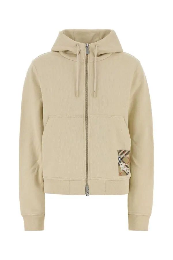 Burberry Sand Cotton Sweatshirt