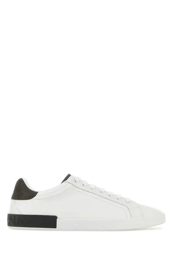 Dolce & Gabbana Leather Portofino Sneakers