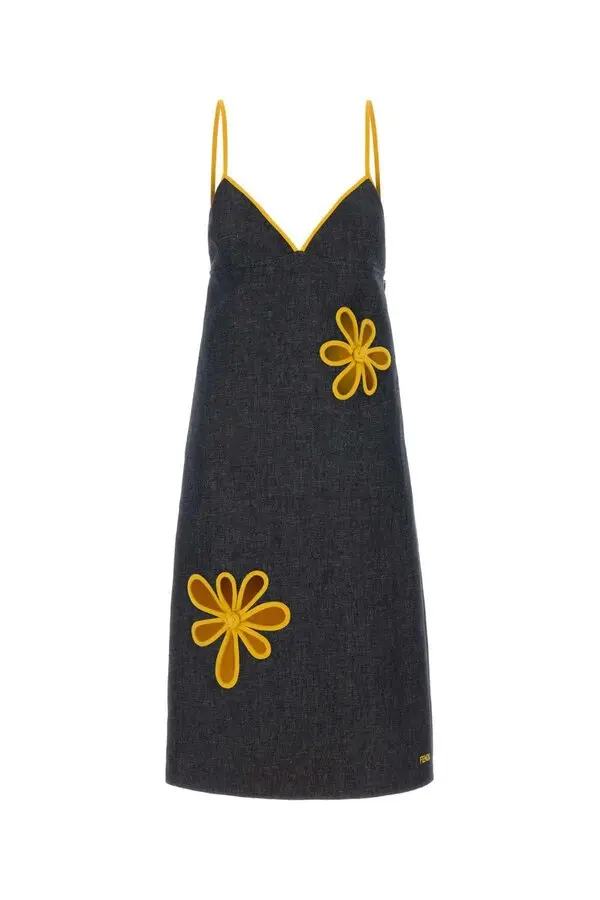 Fendi Denim Dress - Blue