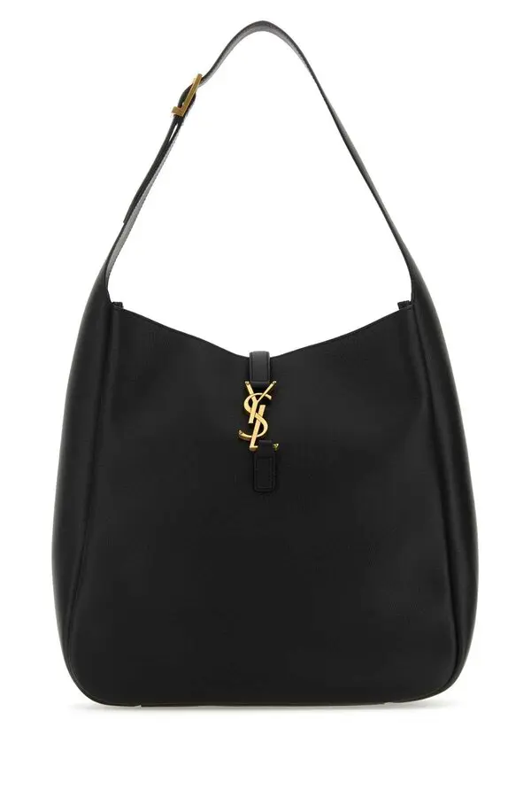 Saint Laurent Leather Large Le 5 À 7 Shoulder Bag - Black
