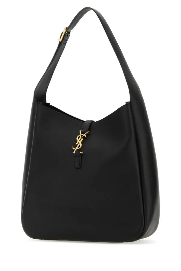 Saint Laurent Leather Large Le 5 À 7 Shoulder Bag - Black