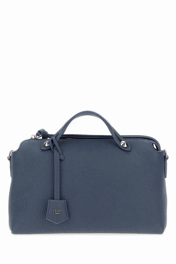Fendi Leather Medium The Way Handbag - Blue