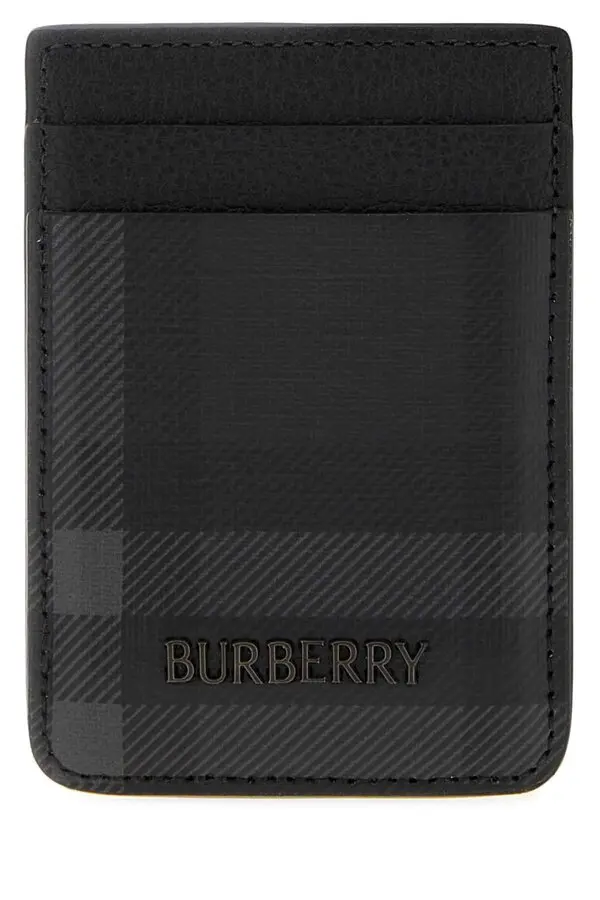 Burberry Printed Canvas Card Holder - Multicolor