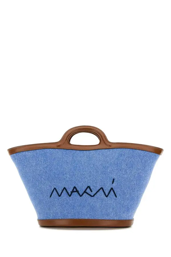 Marni Denim Bucket Bag - Blue