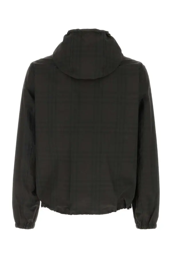 Burberry Printed Cotton Newport Jacket - Multicolor