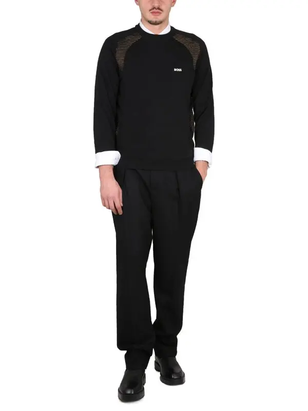 BOSS Maglia Girocollo - Black